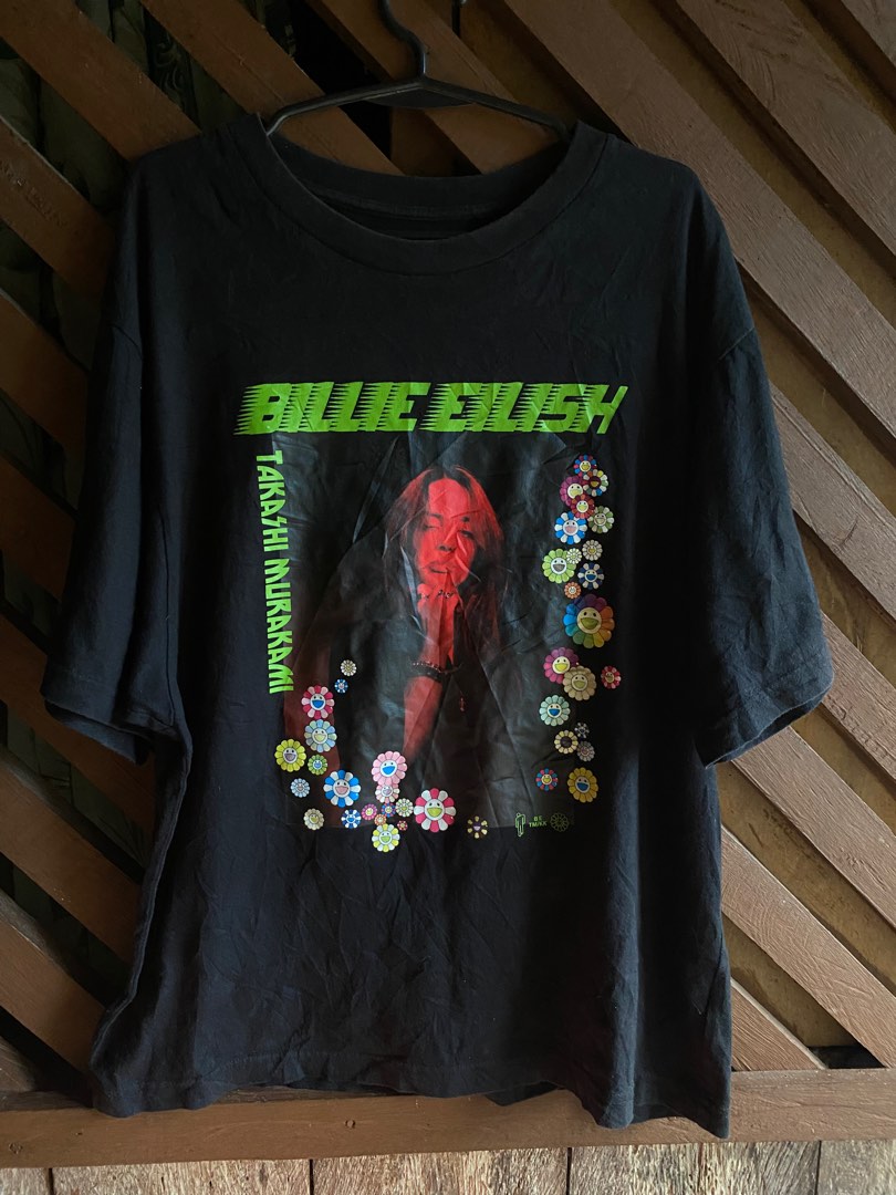 Uniqlo billie ellish, Women's Fashion, Tops, Shirts on Carousell