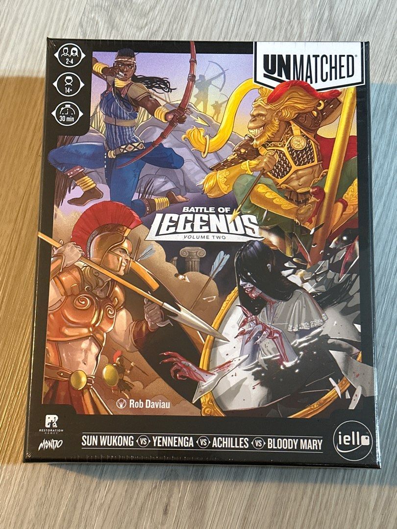 Unmatched: Battle of Legends, Volume Two, Hobbies & Toys, Toys & Games ...