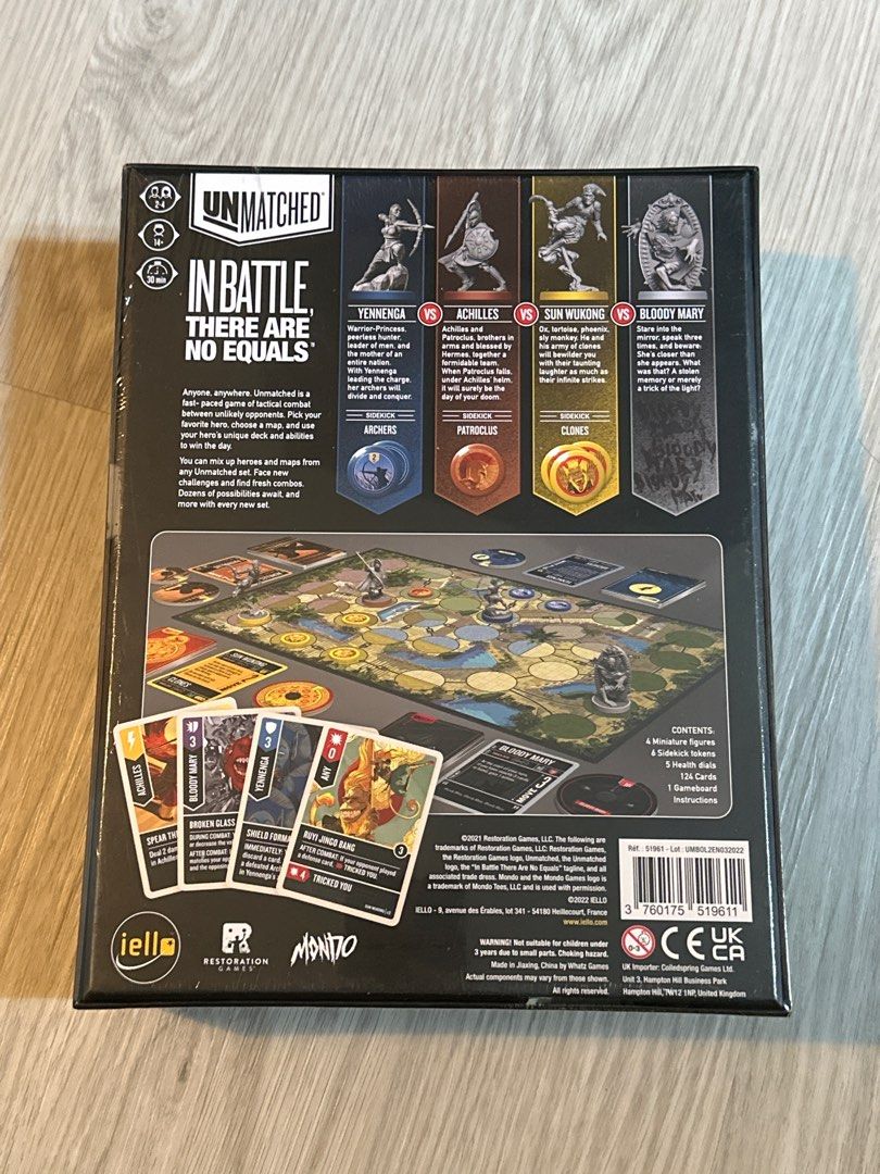 Unmatched: Battle of Legends, Volume Two, Hobbies & Toys, Toys & Games ...