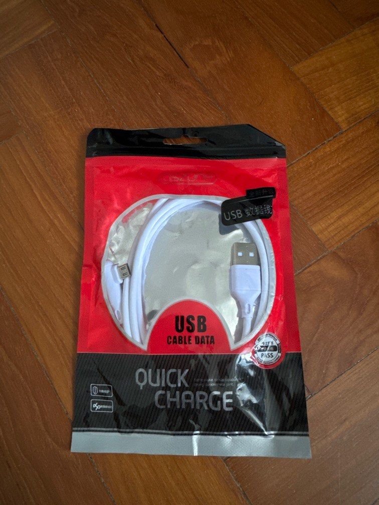 USB to Android Charging Cable L shape Quick Charge, Mobile Phones ...