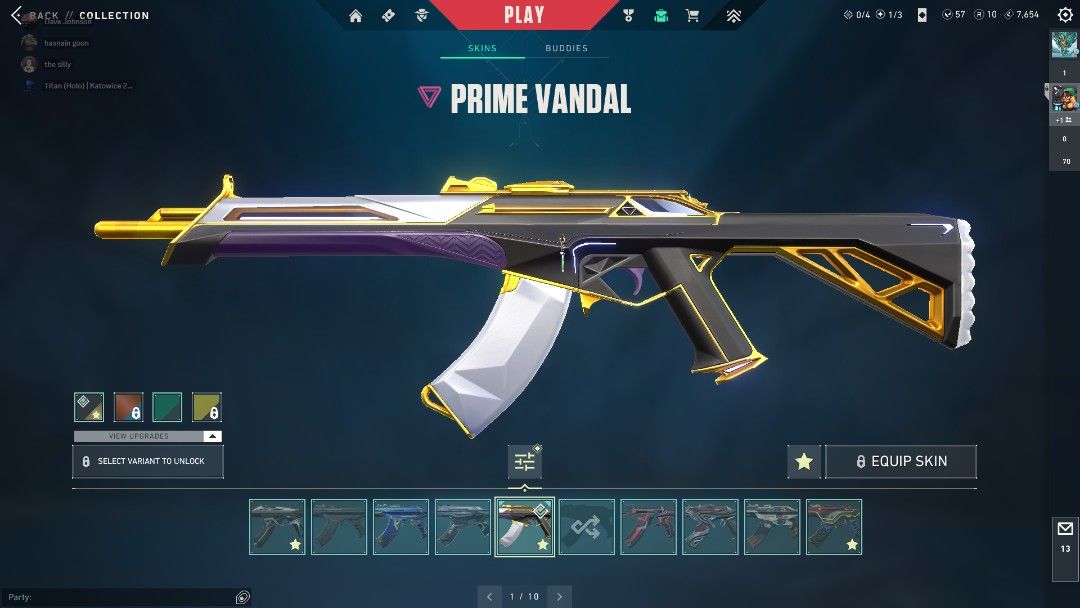 VALORANT GOLD ACCOUNT (PRICE NEGOTIABLE), Video Gaming, Gaming ...