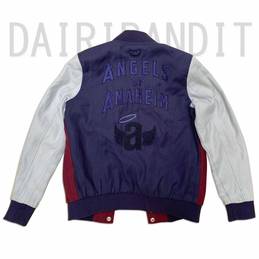 Varsity MLB Anaheim Angels, Fesyen Wanita, Pakaian Wanita, Baju Luaran ...