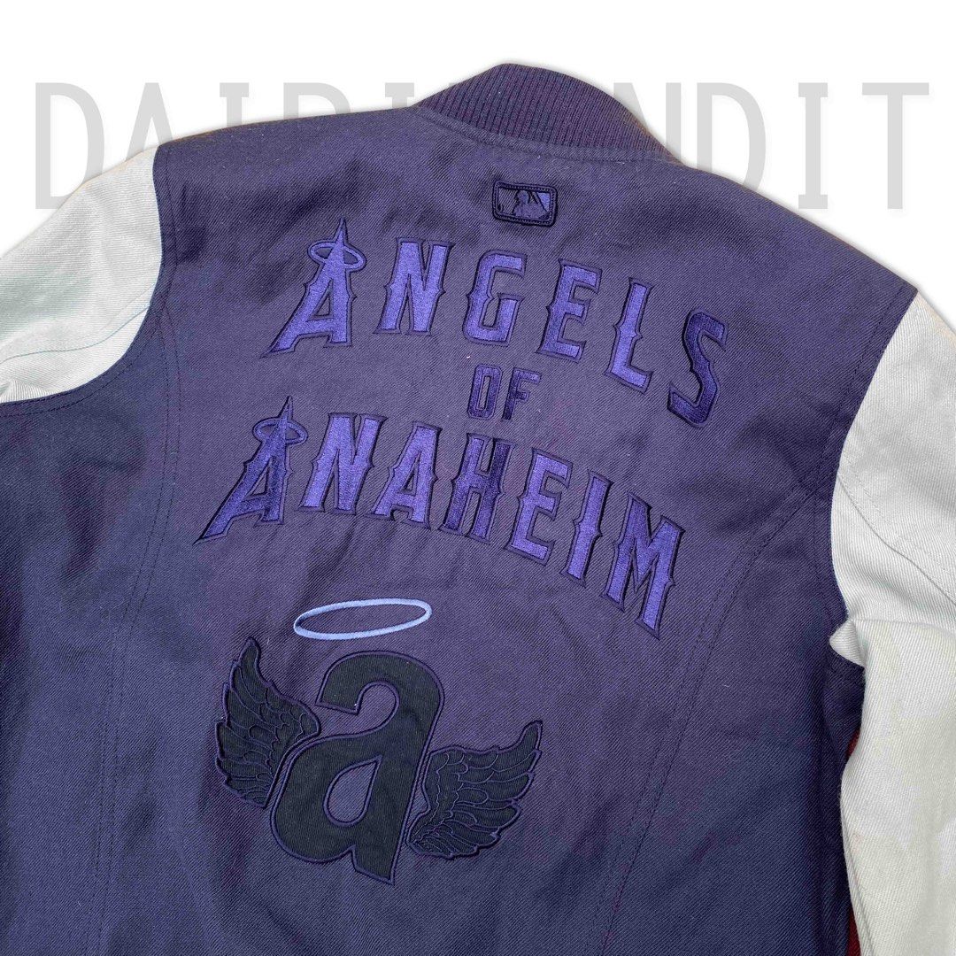 Varsity MLB Anaheim Angels, Fesyen Wanita, Pakaian Wanita, Baju Luaran ...