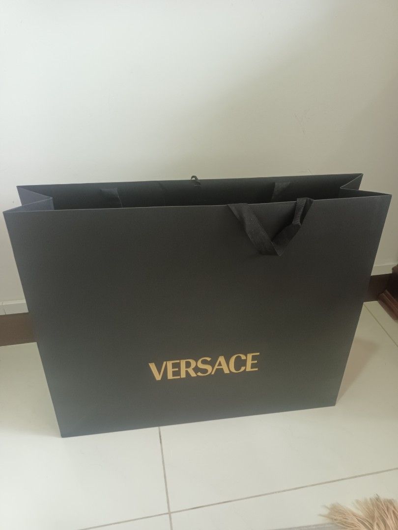 Versace ,Boss ,Evisu ,Prada Paper Bags, Luxury, Bags & Wallets on Carousell