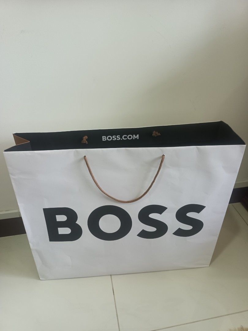 Versace ,Boss ,Evisu ,Prada Paper Bags, Luxury, Bags & Wallets on Carousell