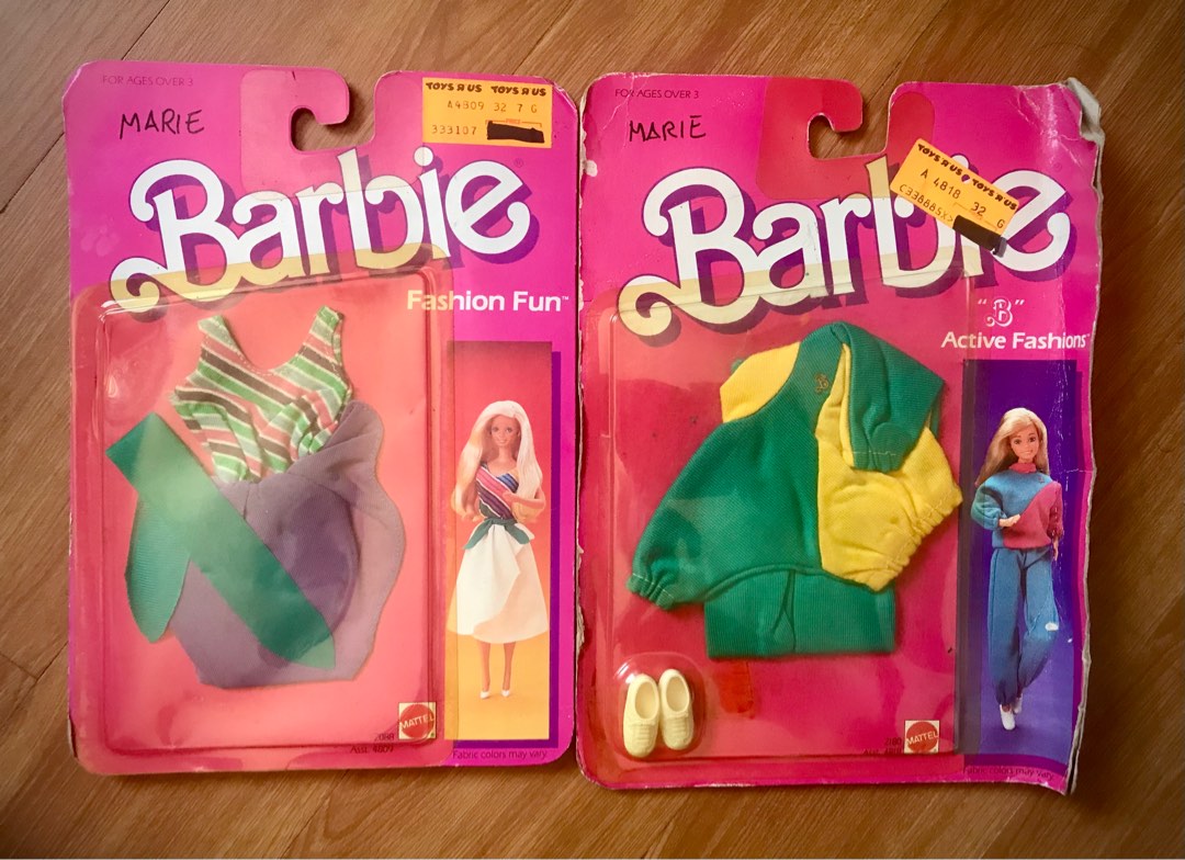 Vintage Barbie 90s Set, Hobbies & Toys, Toys & Games on Carousell