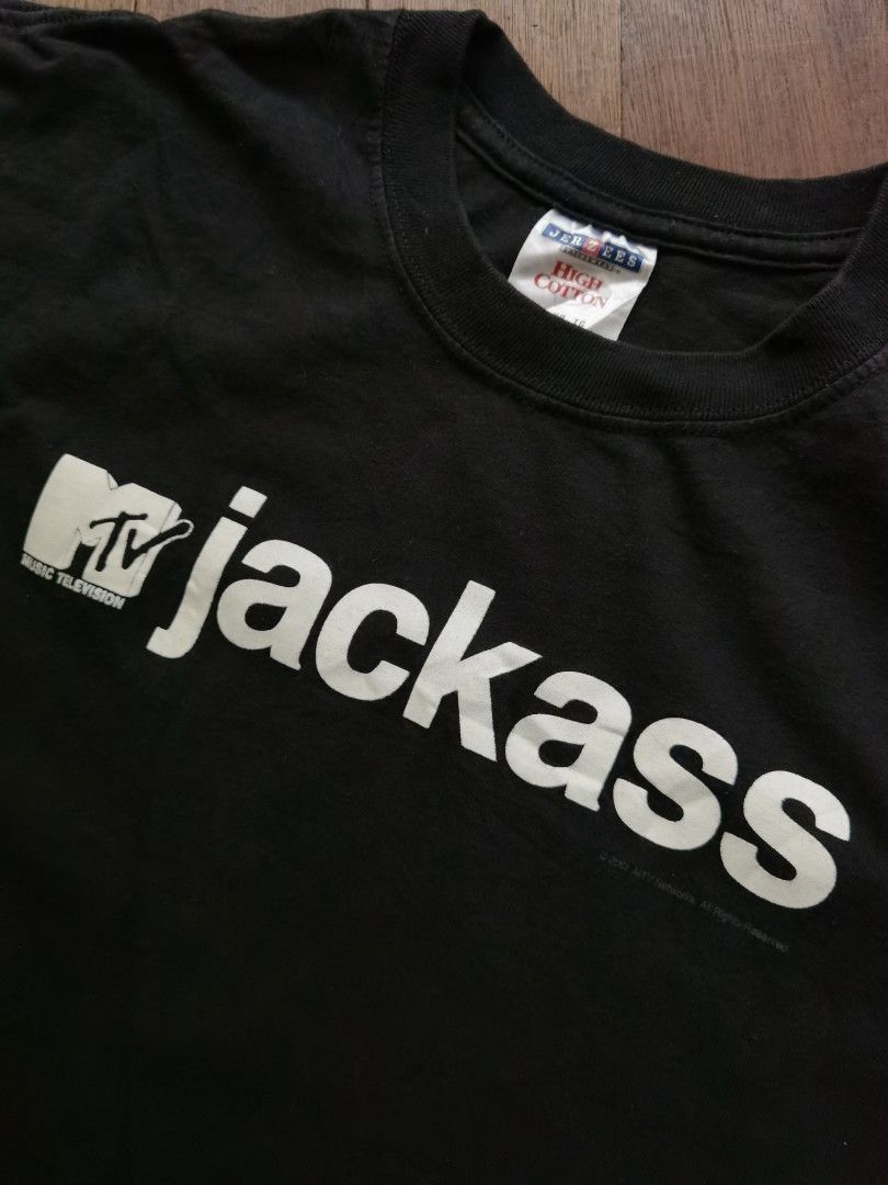 Vintage Jackass, Men's Fashion, Tops & Sets, Tshirts & Polo Shirts on ...