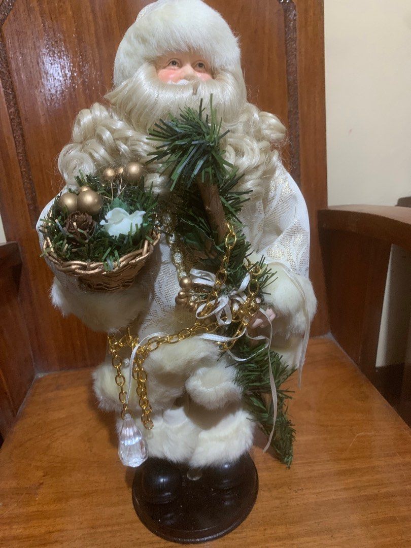 Vintage Santa Claus 18 inches tall, Furniture & Home Living, Home Decor ...