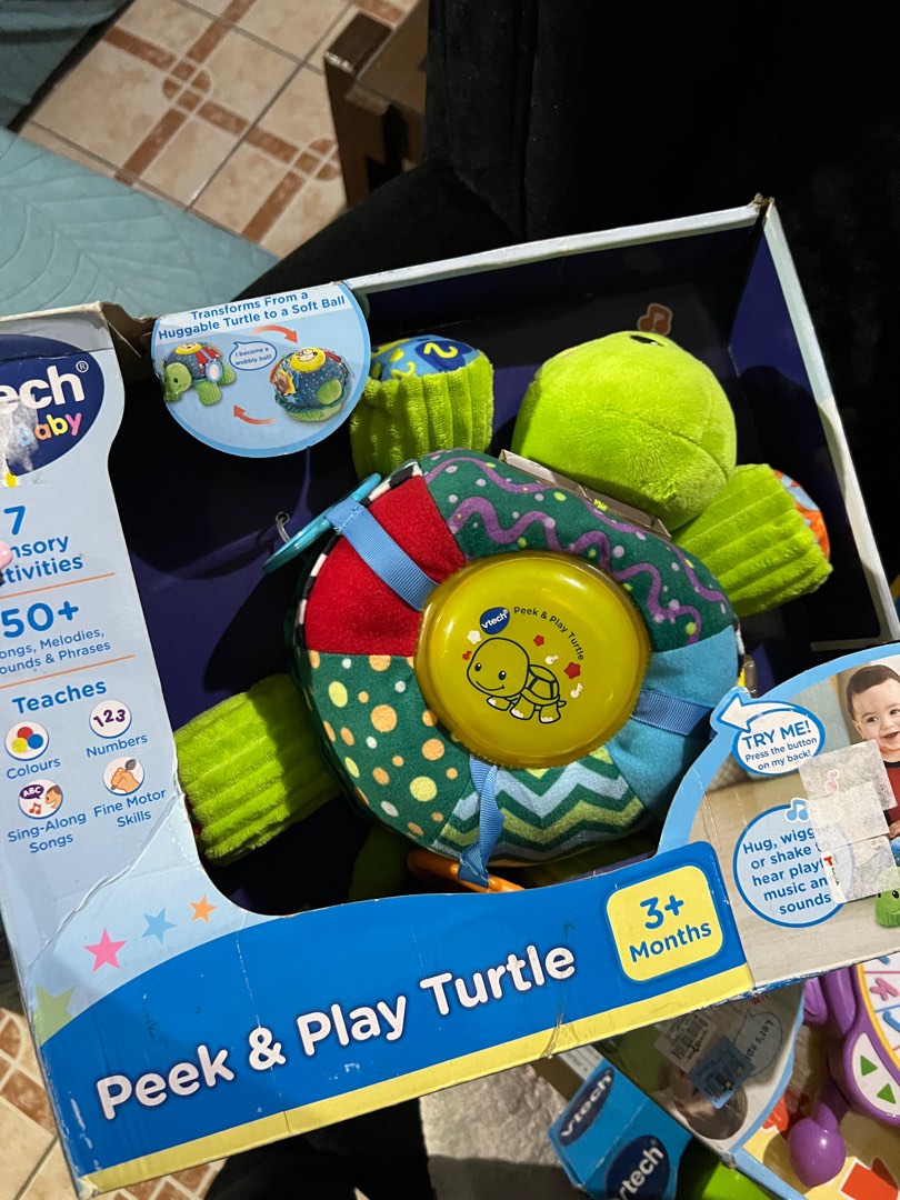 VTech Touch & Discover Sensory Turtle, Hobbies & Toys, Toys & Games on ...
