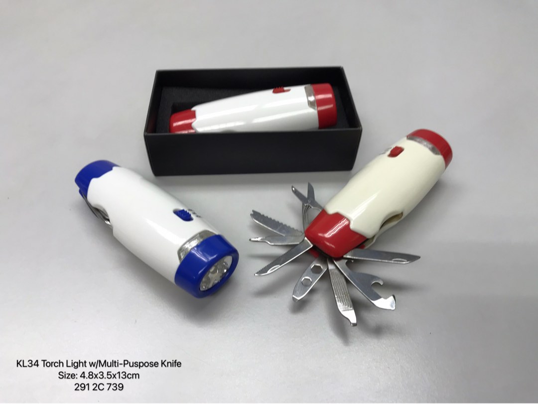 Wholesale multi purpose torch light/ knife set/ work tools/ fishing ...