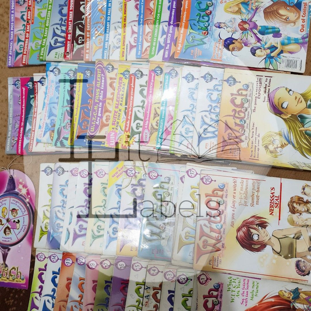 W.I.T.C.H. Comics (52 comics) (Inst 1/2), Hobbies & Toys, Books ...