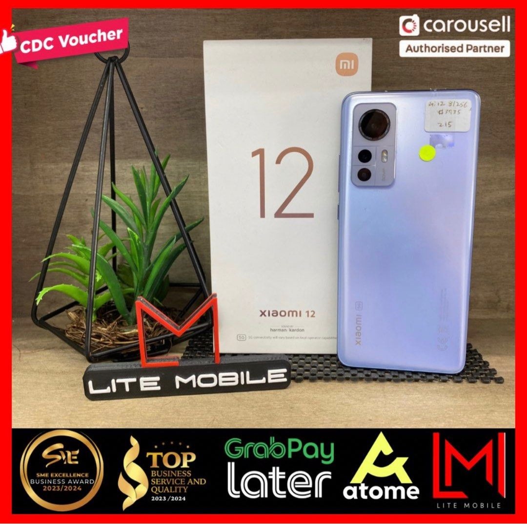 Xiaomi 12 Blue 256 GB, Mobile Phones & Gadgets, Mobile Phones, Android ...
