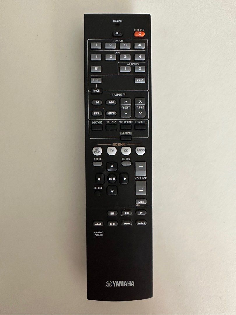 Yamaha Sound System Remote Control, TV & Home Appliances, TV ...
