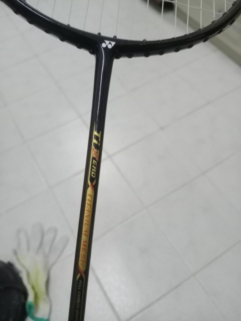 Yonex Badminton Racket Ti zero titanium mesh, Sports Equipment, Sports ...
