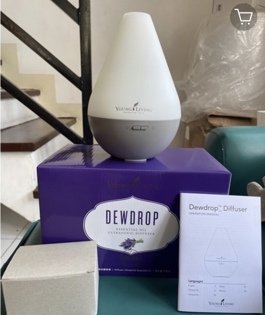 Young Living Dewdrop Diffuser, Furniture & Home Living, Home Fragrance ...
