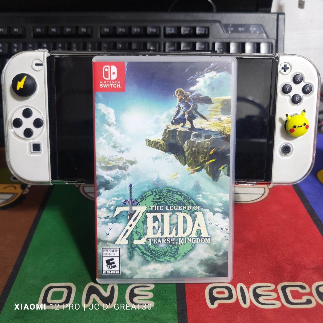 Zelda Tear of the kingdom Switch Game, Video Gaming, Video Games ...