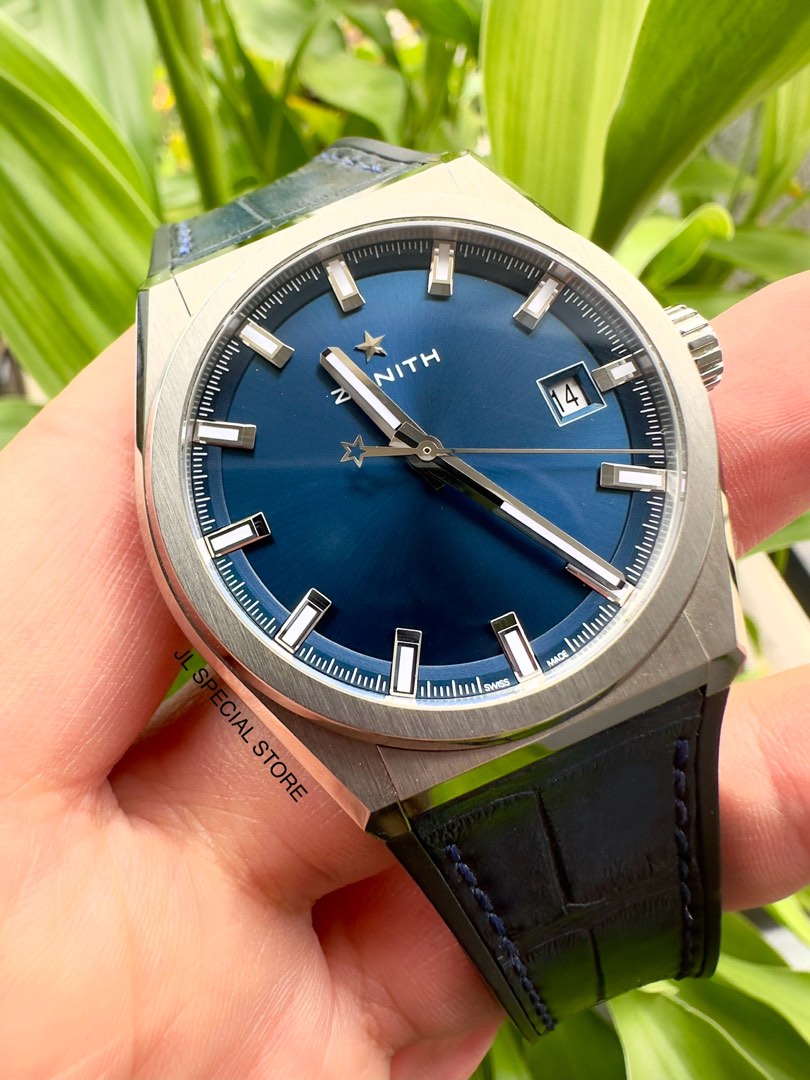 Zenith Defy Classic Blue, Luxury, Watches on Carousell