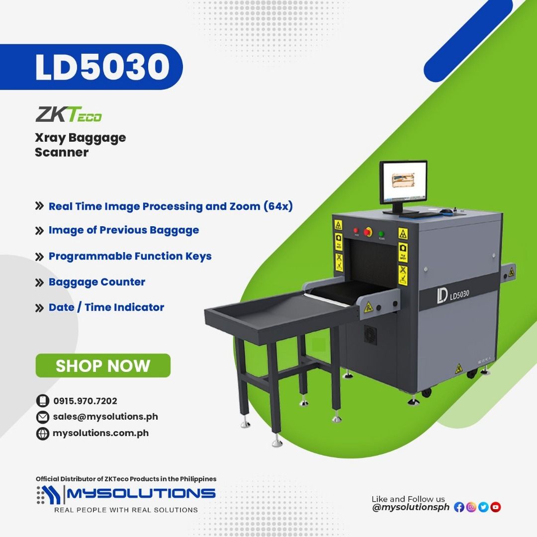 ZKTECO X-RAY BAGGAGE SCANNER, Computers & Tech, Office & Business ... ZKTECO X-RAY BAGGAGE SCANNER, Computers & Tech, Office & Business ...