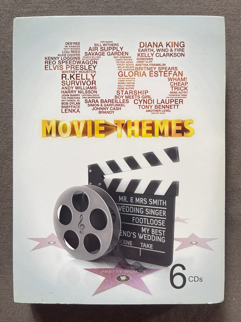 105 MOVIE THEMES ( 6CD ), Hobbies & Toys, Music & Media, CDs & DVDs on ...