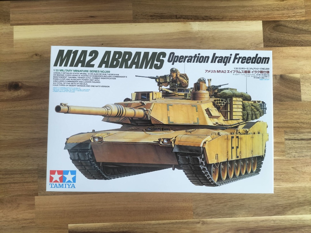 1/35 M1A2 Abrams Operation Iraqi Freedom (35269), Hobbies & Toys, Toys & Games on Carousell