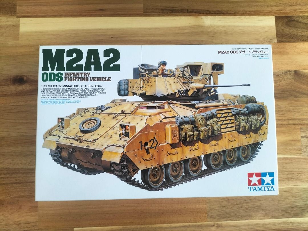 1/35 M2A2 ODS Infantry Fighting Vehicle (35264), Hobbies & Toys, Toys & Games on Carousell