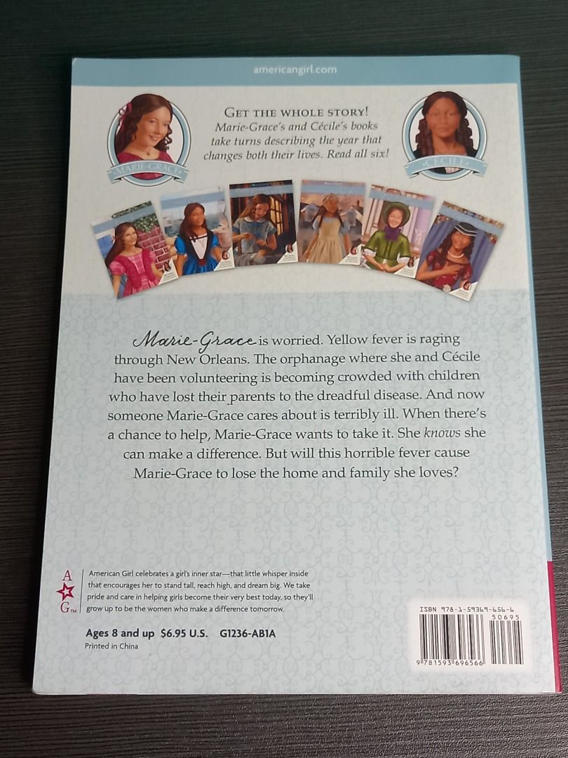 1853 Marie-Grace Makes A Difference American Girl Book, Hobbies & Toys ...