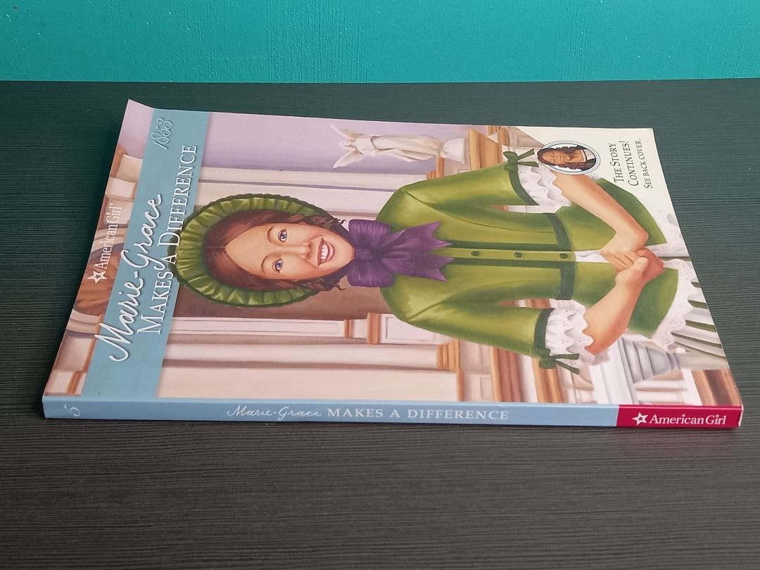 1853 Marie-Grace Makes A Difference American Girl Book, Hobbies & Toys ...