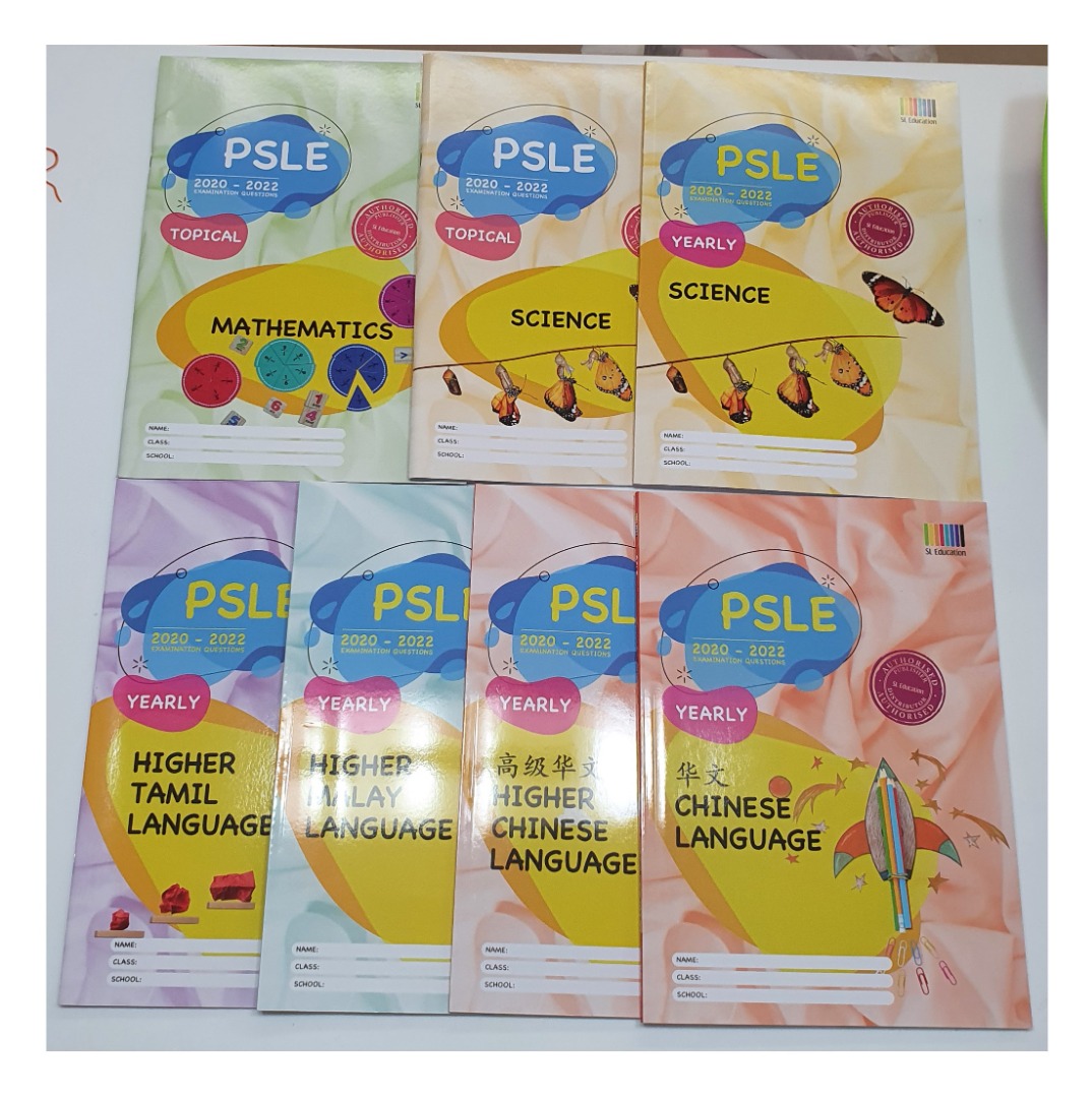 2020-2022 PSLE Past Year Exam Questions (with answer booklet), Hobbies ...