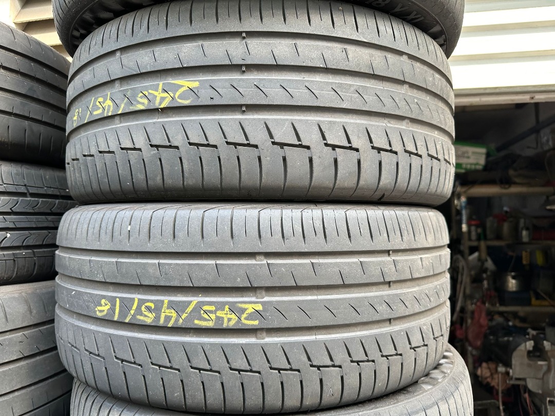 245/45/18 Continental CPC6 Tyre, Car Accessories, Tyres & Rims on Carousell