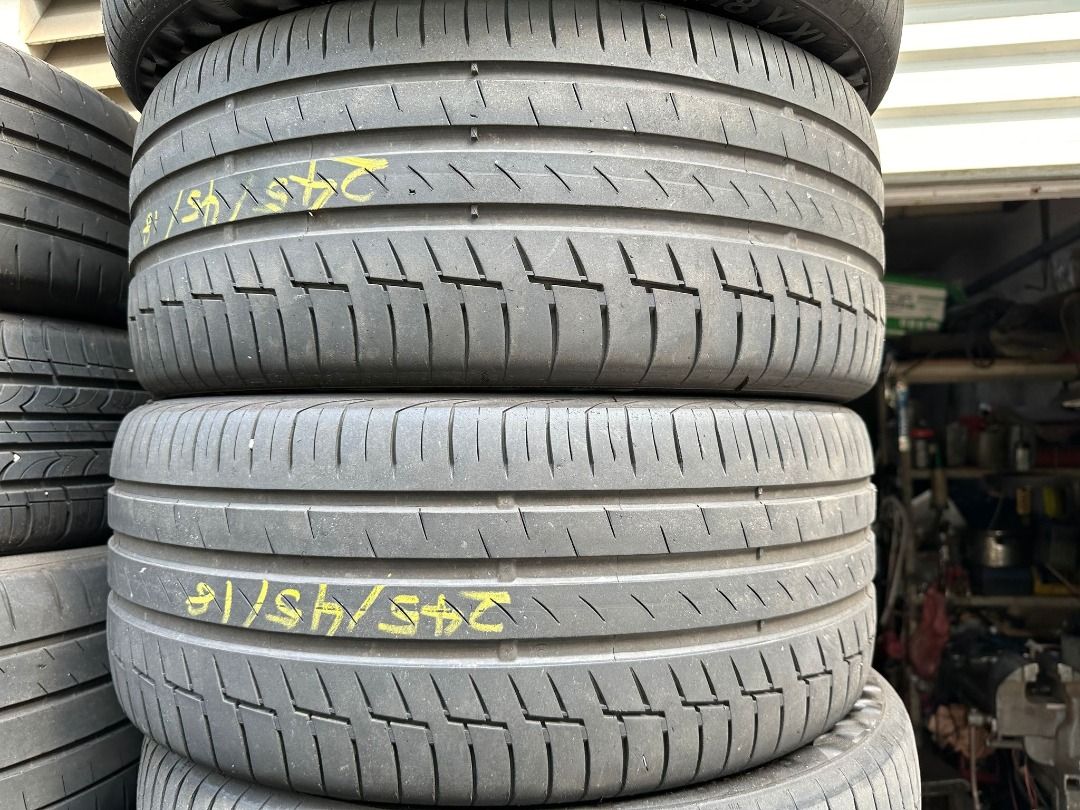 245/45/18 Continental CPC6 Tyre, Car Accessories, Tyres & Rims on Carousell