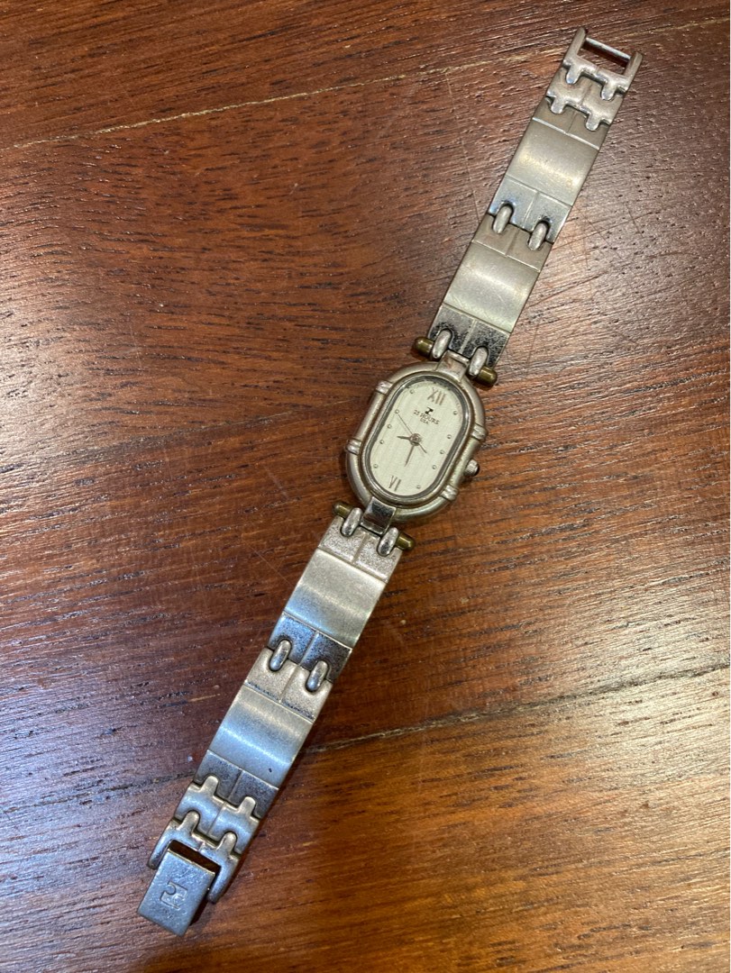 25 Hours USA 18k white gold plated lady watch , Women's Fashion ...