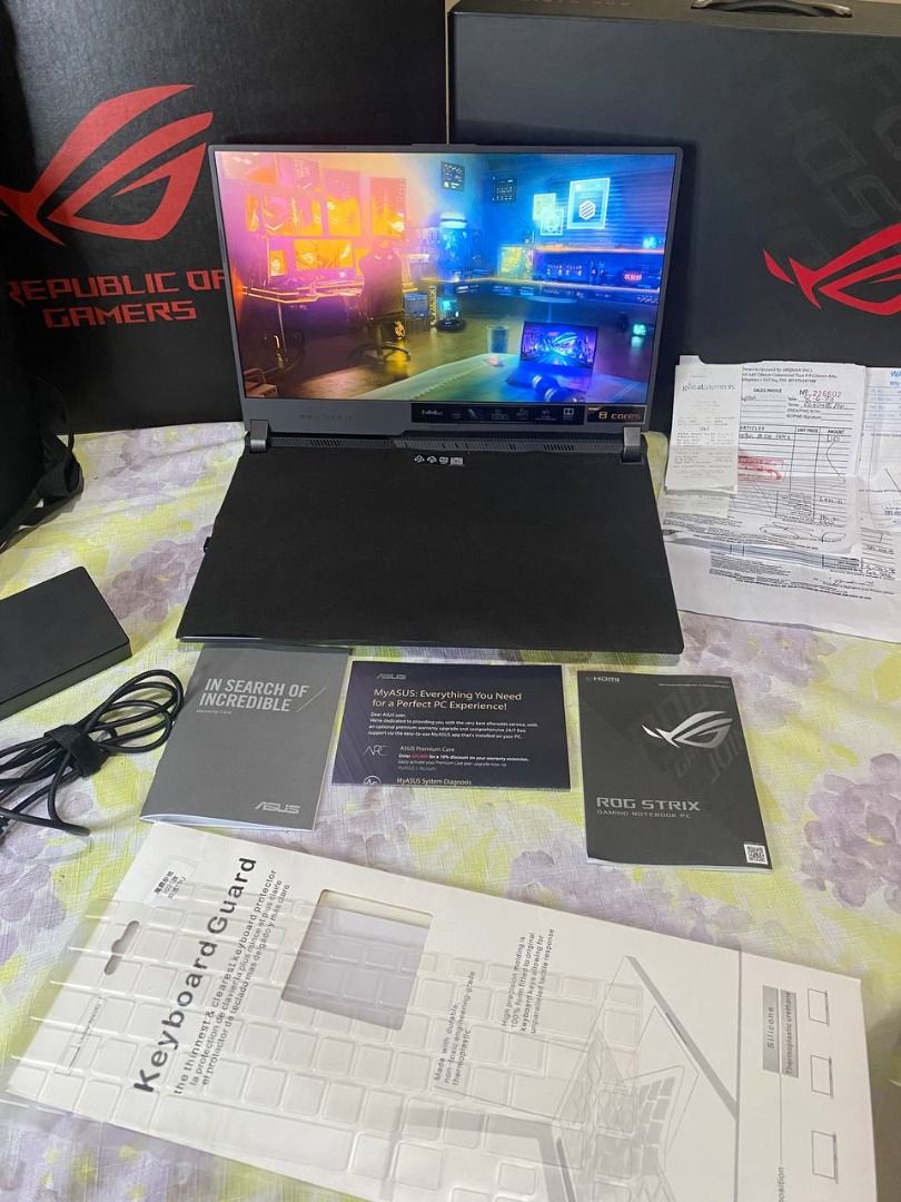 2 Months old ASUS ROG STRIX G15 - RYZEN 7, RTX 3050, 16GB RAM rarely used, Computers & Tech ...