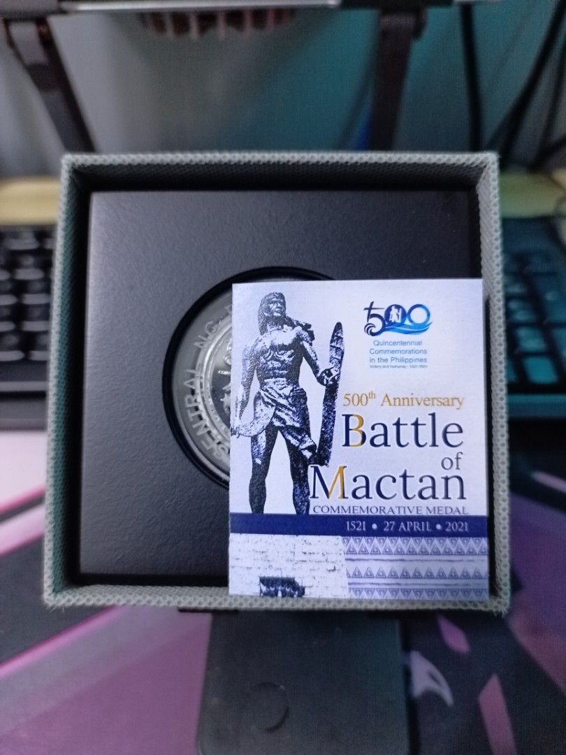 500TH ANNIVERSARY - BATTLE OF MACTAN (PROOF), Hobbies & Toys ...