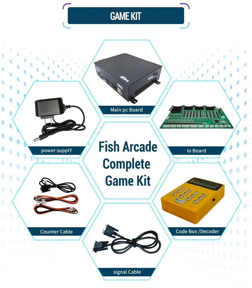 6 Players Fish Hunter Arcade Machine, Sports Equipment, Sports & Games ...