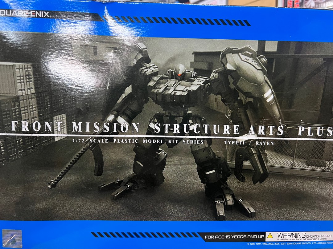 日版 FRONT MISSION 雷霆任務 STRUCTURE ARTS is designed 前線任務 1/72 Scale 模型, 興趣 ...