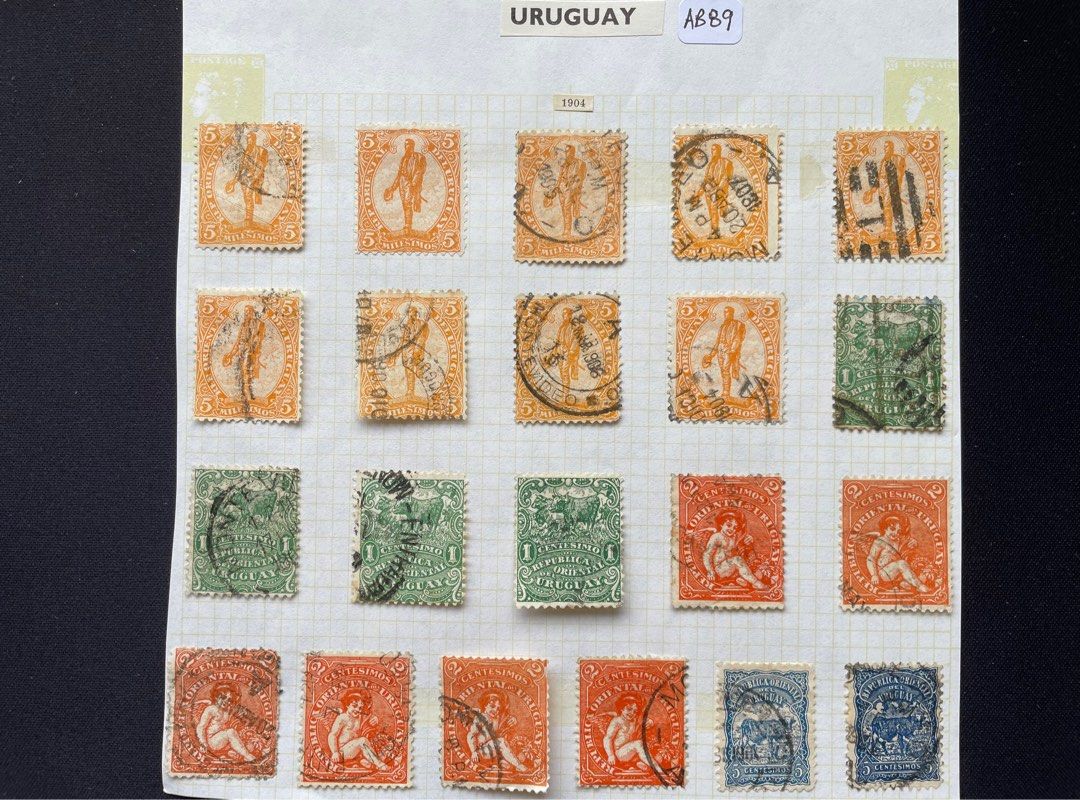 AB89 - South America Uruguay Animals, Bull, Buffalo, Famous People ...
