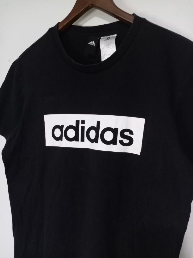 Adidas Box Logo, Men's Fashion, Tops & Sets, Tshirts & Polo Shirts on ...