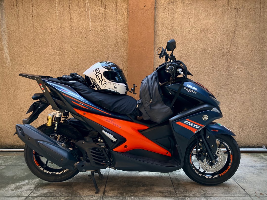 Aerox S 155 ABS 2020 model, Motorbikes, Motorbikes for Sale on Carousell