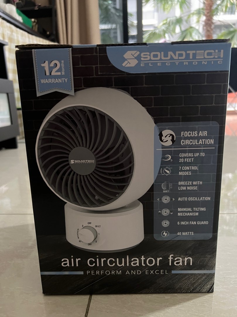Air circulator fan, Furniture & Home Living, Lighting & Fans, Fans on ...