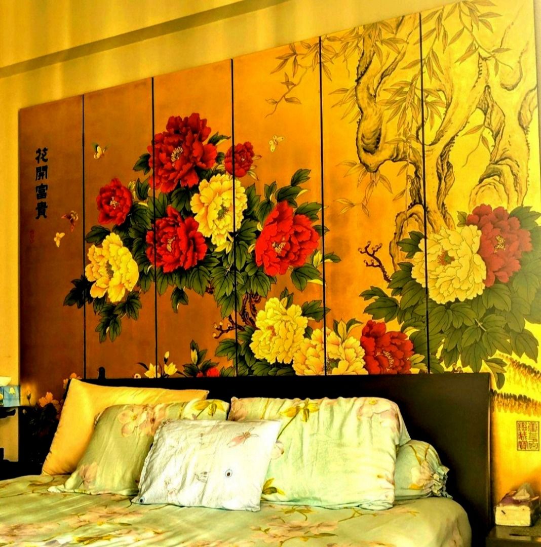 Antique Vintage Collectors Rare Branded JUST ANTHONY Chinese Fan Room ...