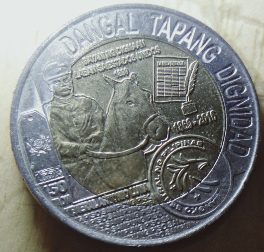 Antonio Luna error 10 pesos commemorative coin, Hobbies & Toys ...