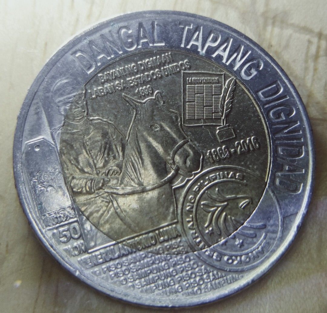 Antonio Luna error 10 pesos commemorative coin, Hobbies & Toys ...