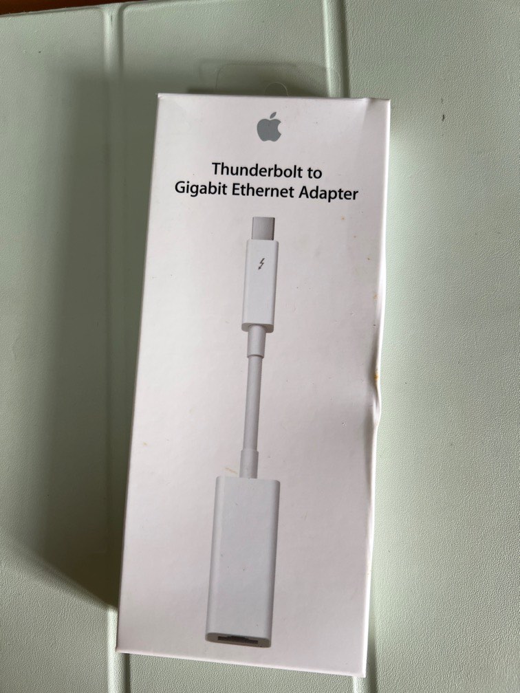Apple Thunderbolt to Gigabit Ethernet Adapter, Computers & Tech, Parts ...