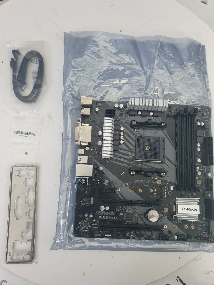 ASRock B450M Pro4-F, Computers & Tech, Parts & Accessories, Computer ...