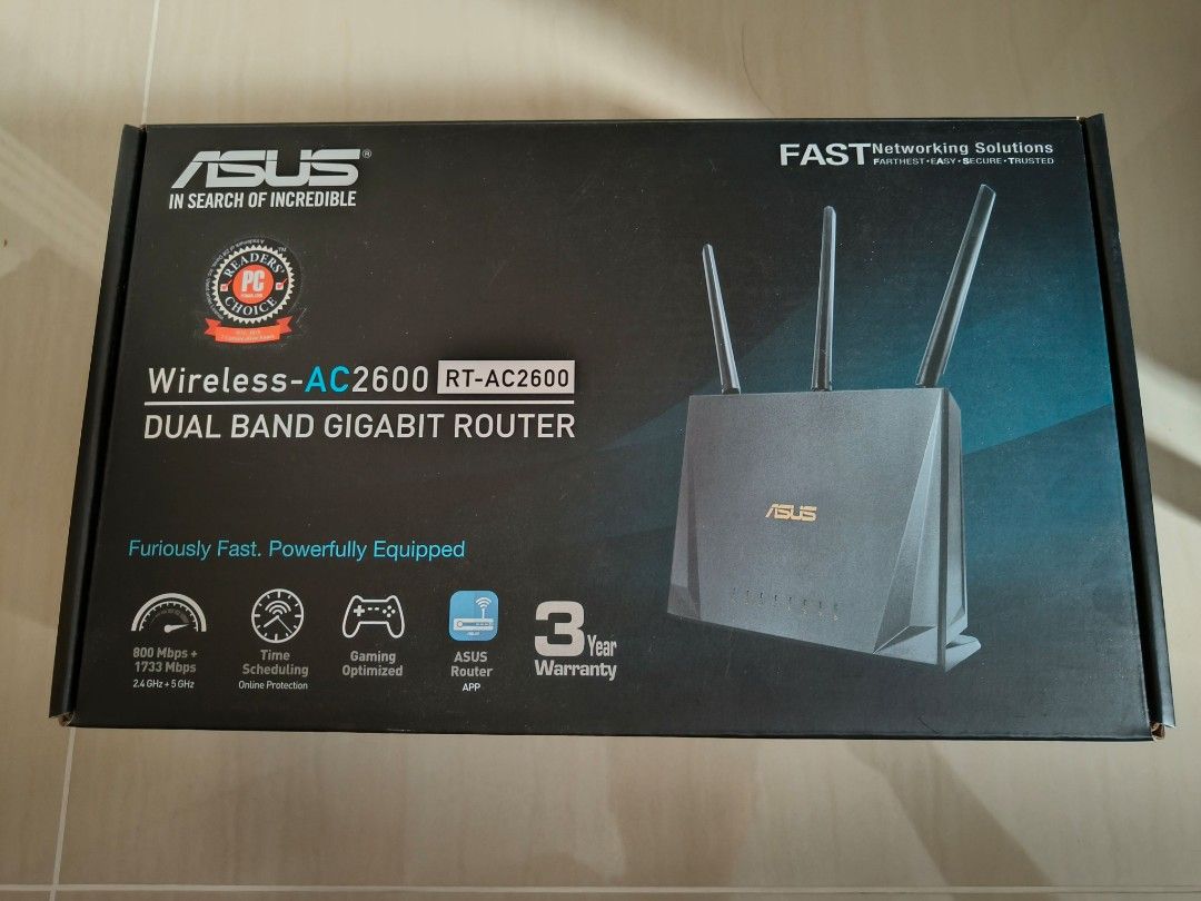 Asus Router Rt Ac2600, Computers & Tech, Parts & Accessories ...