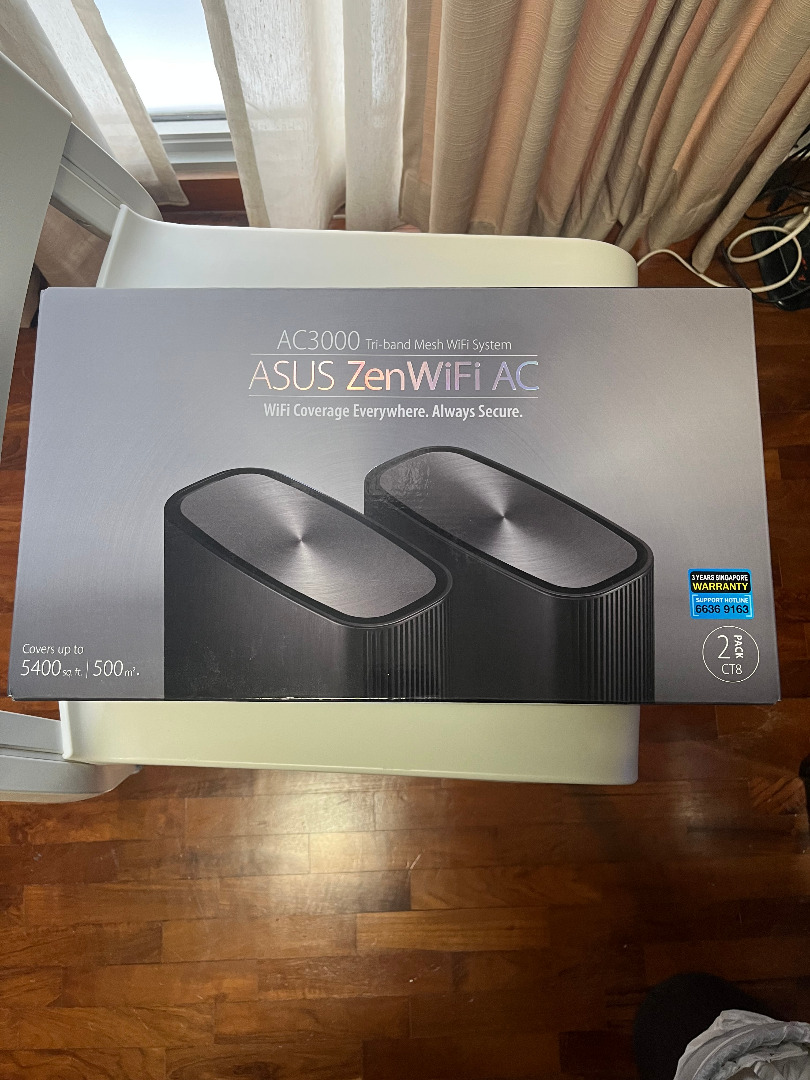 Asus ZenWiFi AC3000 Tri-band Mesh WiFi Router System, Computers & Tech, Parts & Accessories ...