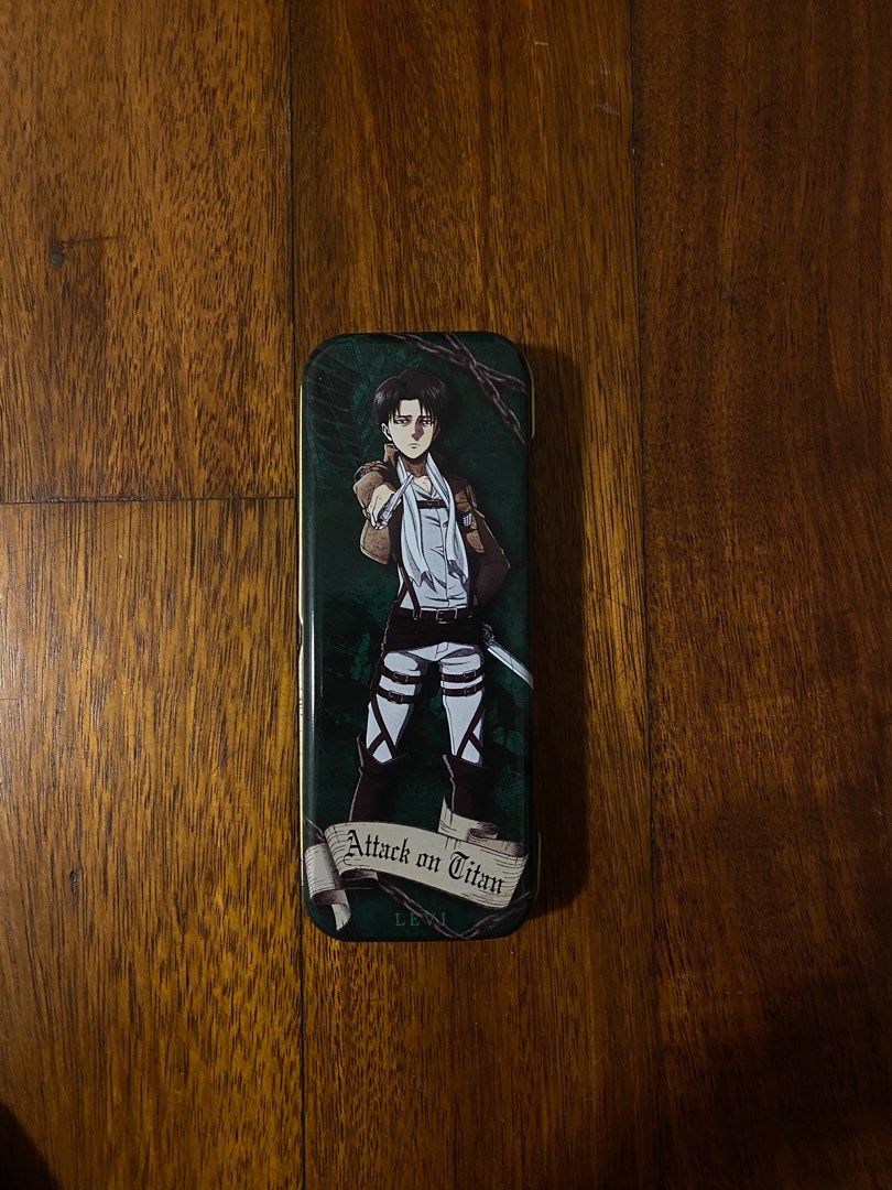 attack on titan levi container, Hobbies & Toys, Toys & Games on Carousell