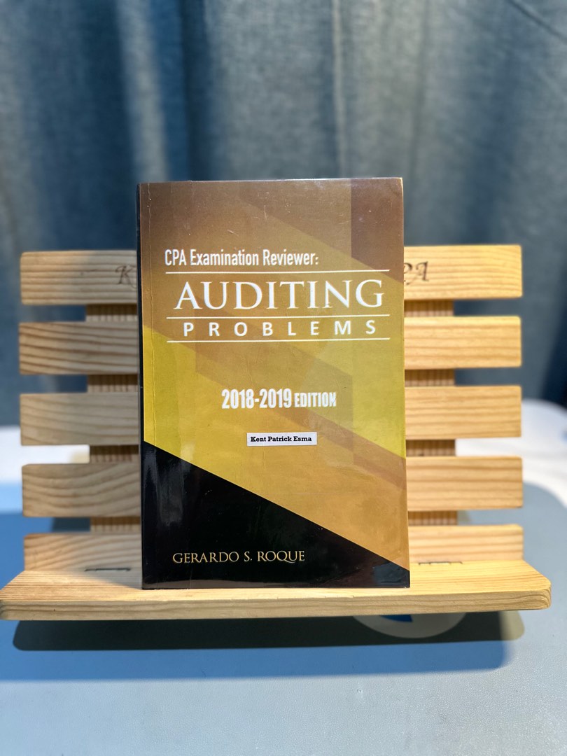 Auditing Problems by Roque (2018-2019), Hobbies & Toys, Books ...