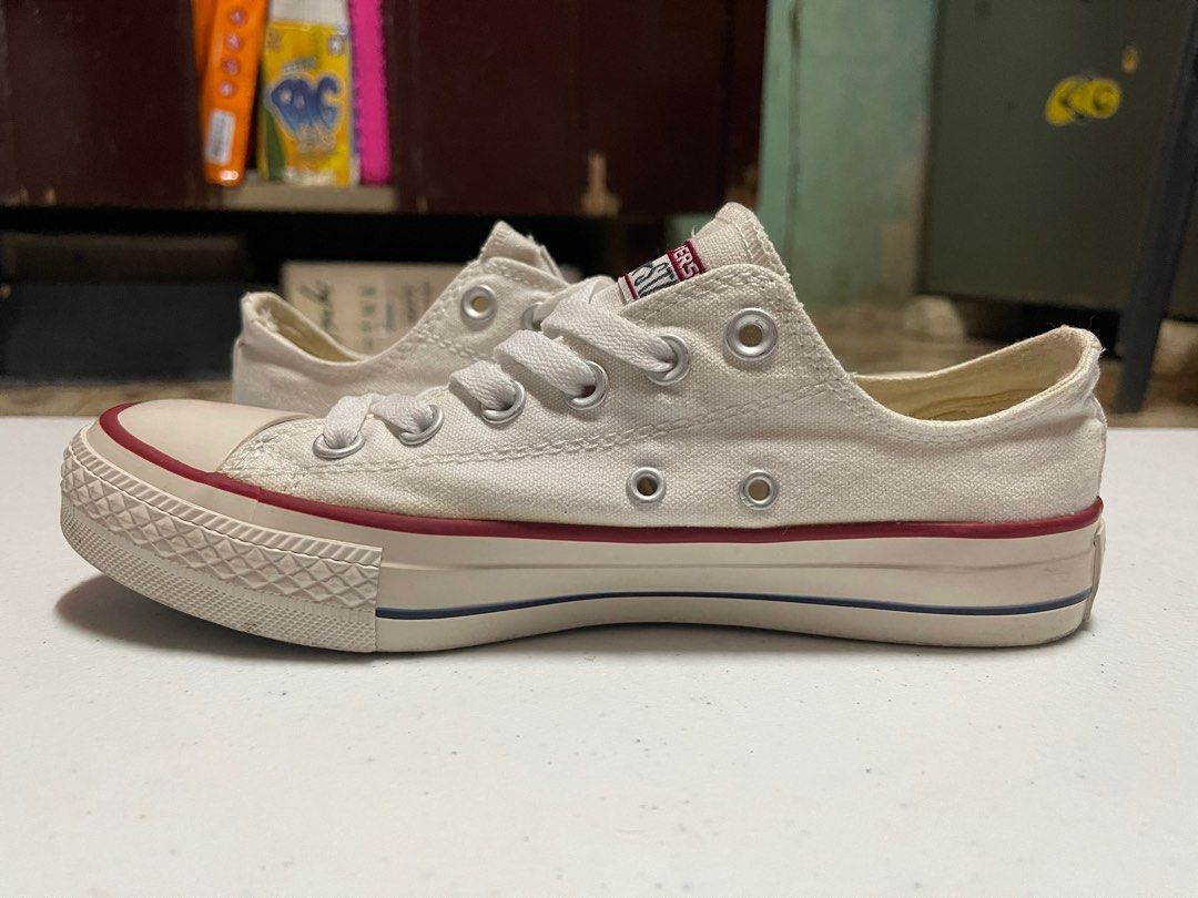 AUTHENTIC WHITE CONVERSE SHOES, Women's Fashion, Footwear, Sneakers on ...