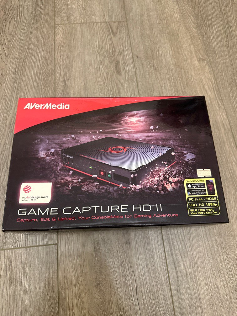 AVerMedia Game Capture HD II, 電腦＆科技, 電腦周邊及配件, 其他 - Carousell